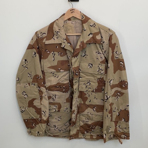 Vintage | Jackets & Coats | Dead Stock Vintage Desert Camouflage Jacket ...